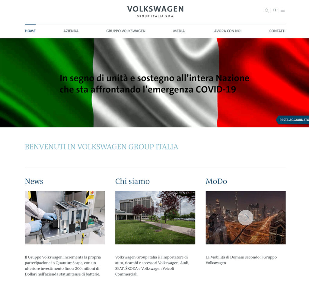 Volkswagen Group Italia – F.